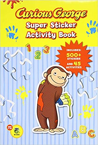curious george sticker book – Adventures With Baby
